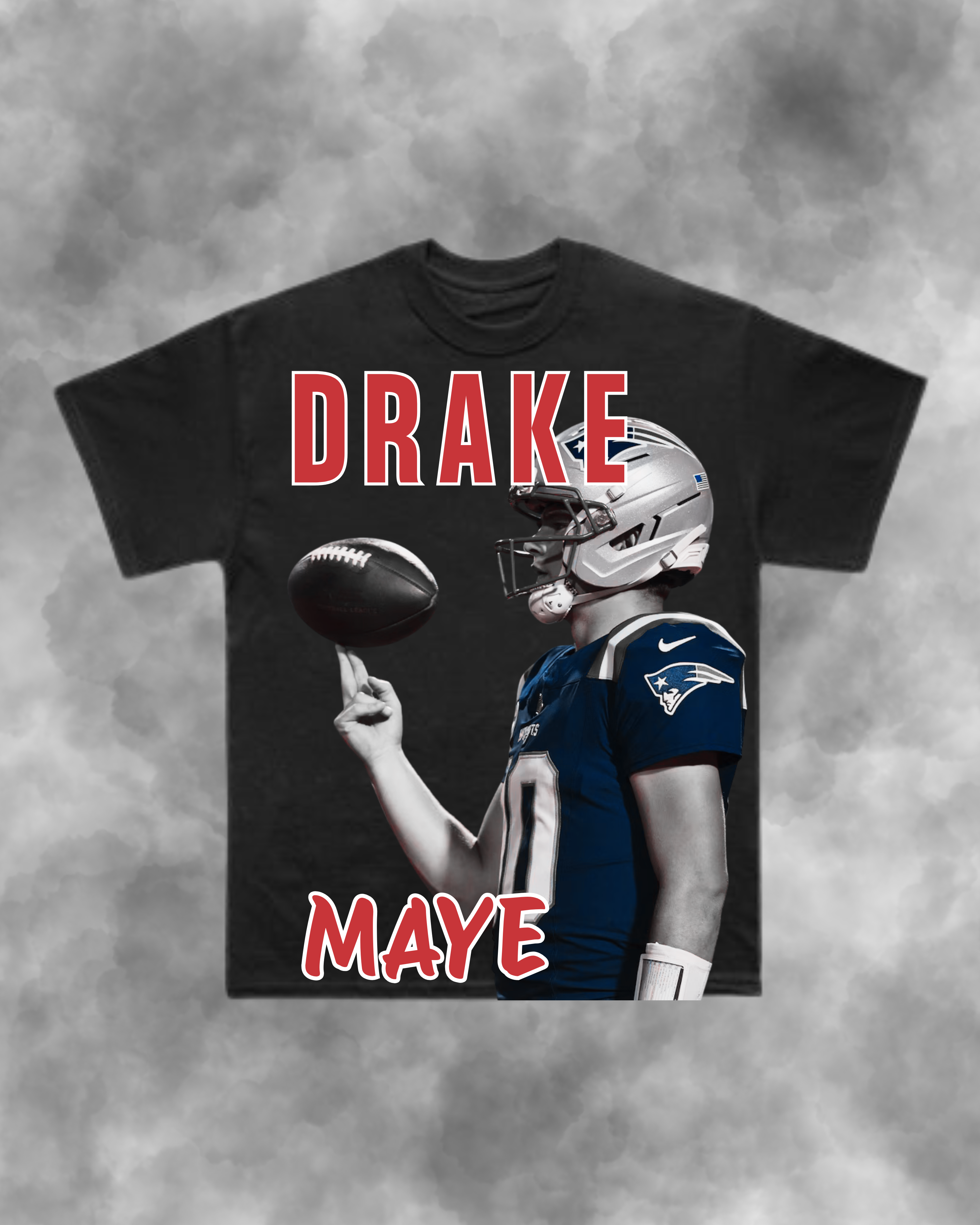 Drake Maye Tee Shirt – Bear Party Essentials